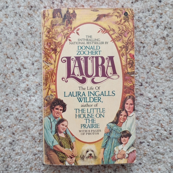 Vintage | Other | Laura The Life Of Laura Ingalls Wilder Vintage Book ...